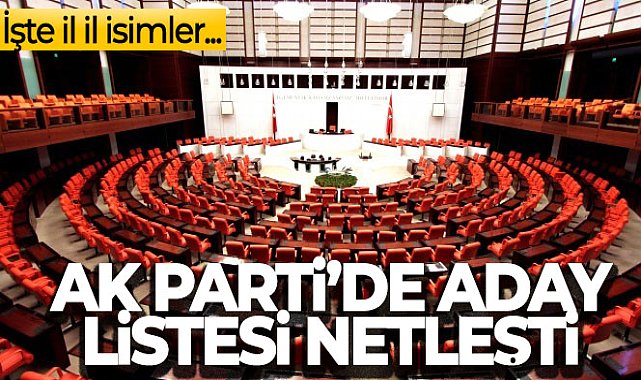 AK Parti'de aday listesi netleşti - Gündem - Giresun İleri Gazetesi AK Parti'de aday listesi netleşti - Gündem - Giresun İleri Gazetesi