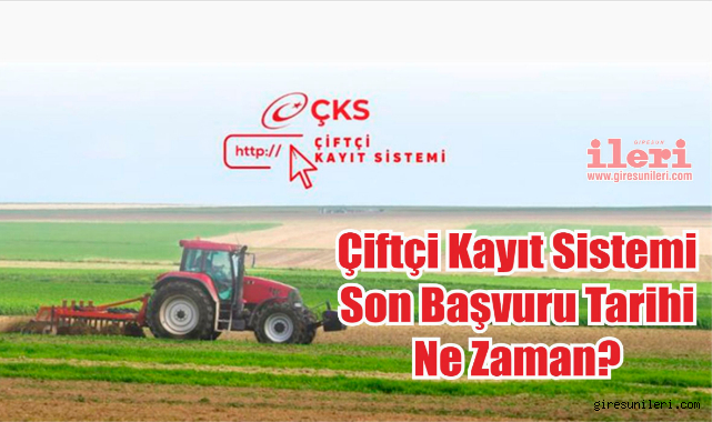 Çiftçi Kayıt Sistemi Son Başvuru Tarihi Ne Zaman? - Ekonomi - Giresun ... Çiftçi Kayıt Sistemi Son Başvuru Tarihi Ne Zaman? - Ekonomi - Giresun ...